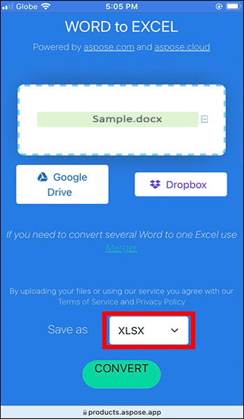 How To Convert Word To Excel