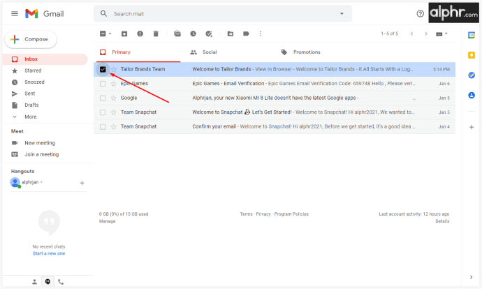 How To Select Multiple Emails In Gmail