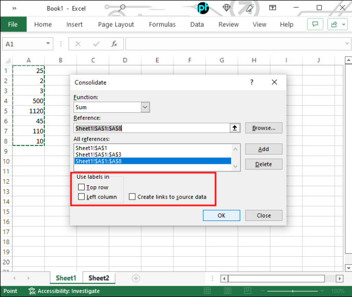 How To Merge Tabs In Excel