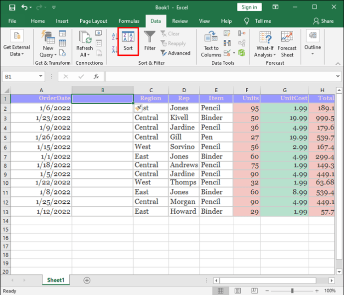 How To Rearrange Columns In Excel