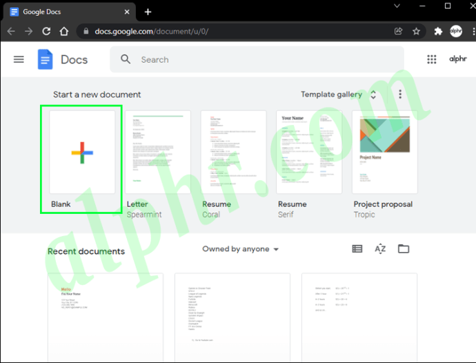 How To Create A Google Docs Cover Page