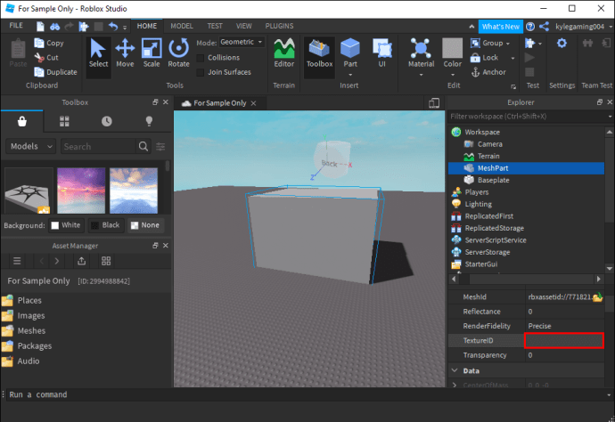 How To Create Meshes In Roblox